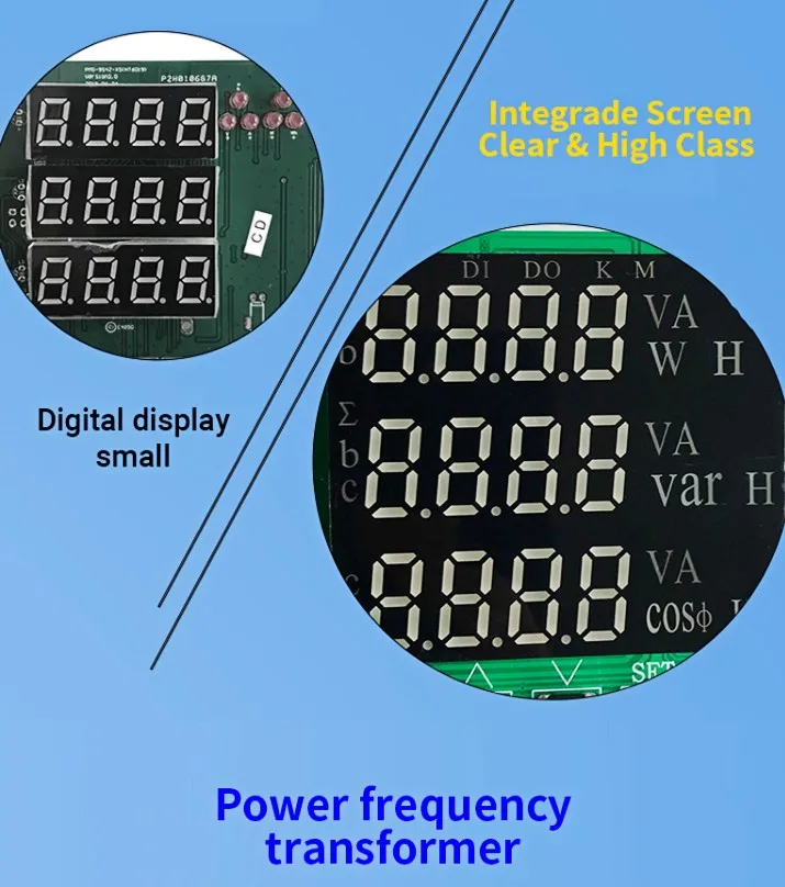 Digital Single Phase Dc Voltage Volt Panel Meter Millivolt Electricity ...