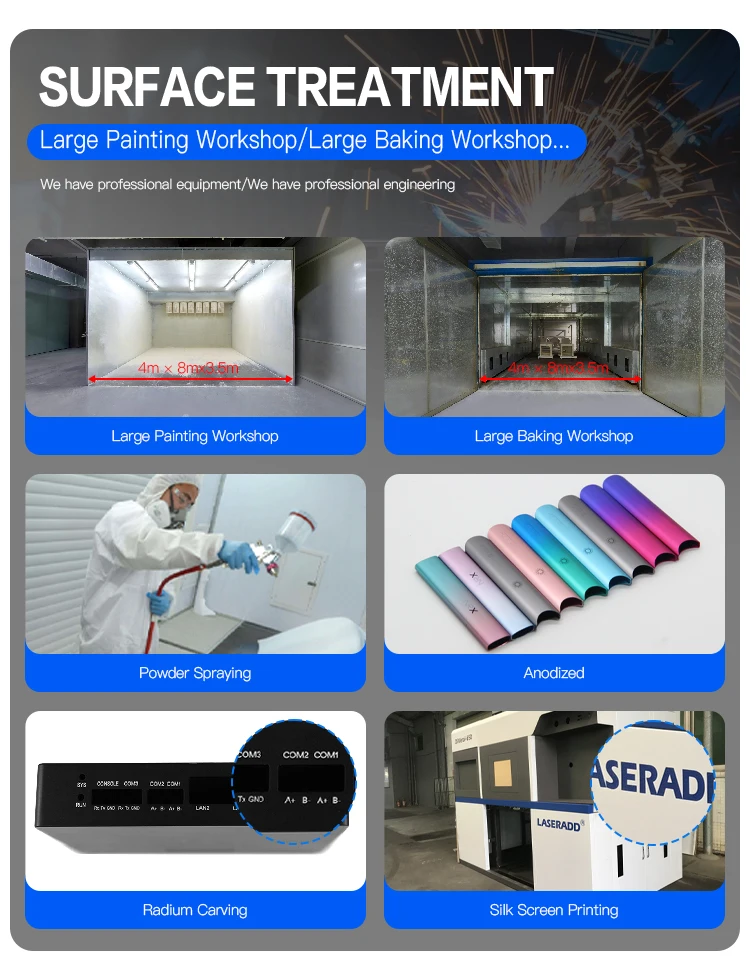 Oem Laser Cutting Cnc Bending Fabrication Precision Aluminum Customized ...