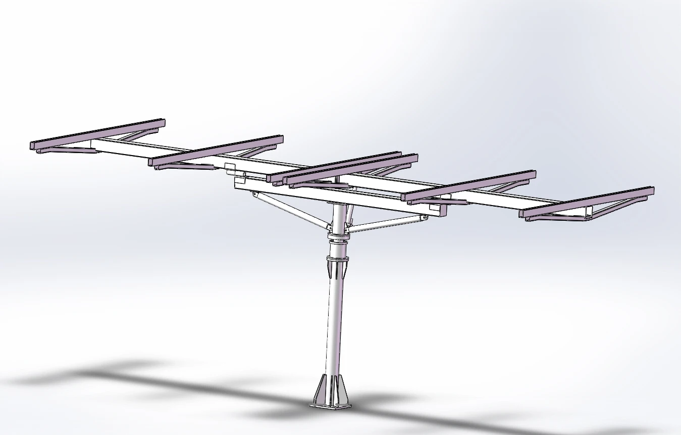 2kw Dual Axis Solar Tracker - Reliable Sun Tracking System