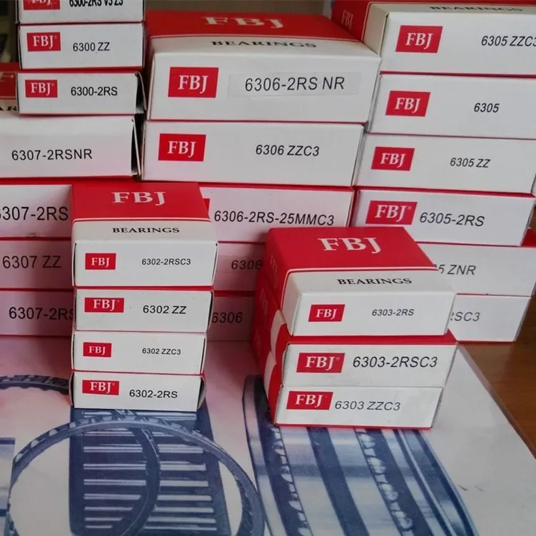 Russian Trucks FBJ Deep Groove Ball Bearings 6004 2RS