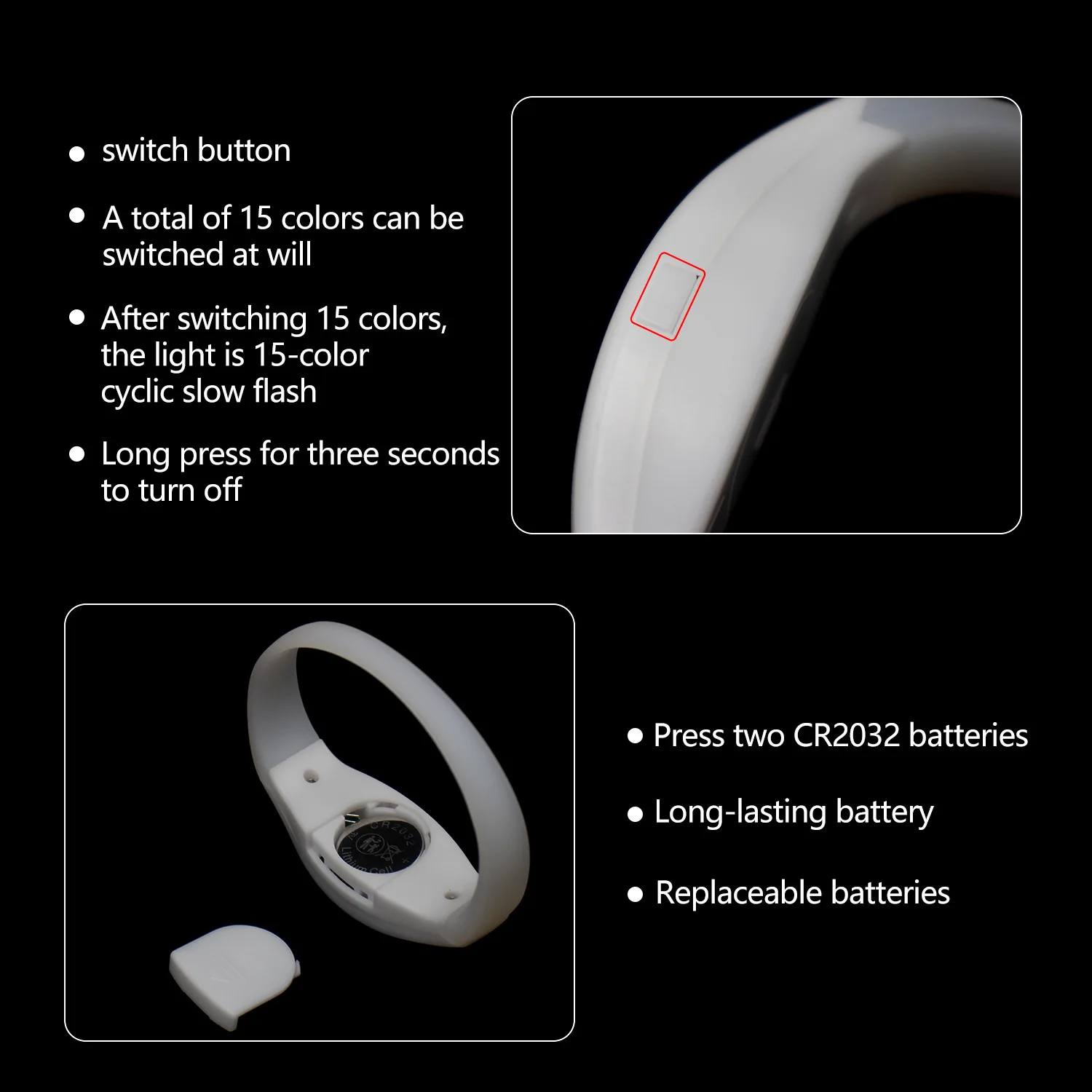 Taylor Swift Light Sticks - DMX Remote Control LED Bracelets