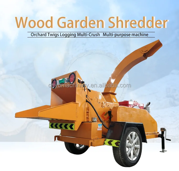 High Output Mobile Wood Crusher - Efficient & Easy to Operate
