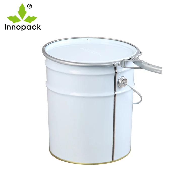 5 Gallon Pail UN Metal Bucket 20L Steel Bucket Paint Tin Pail With ...