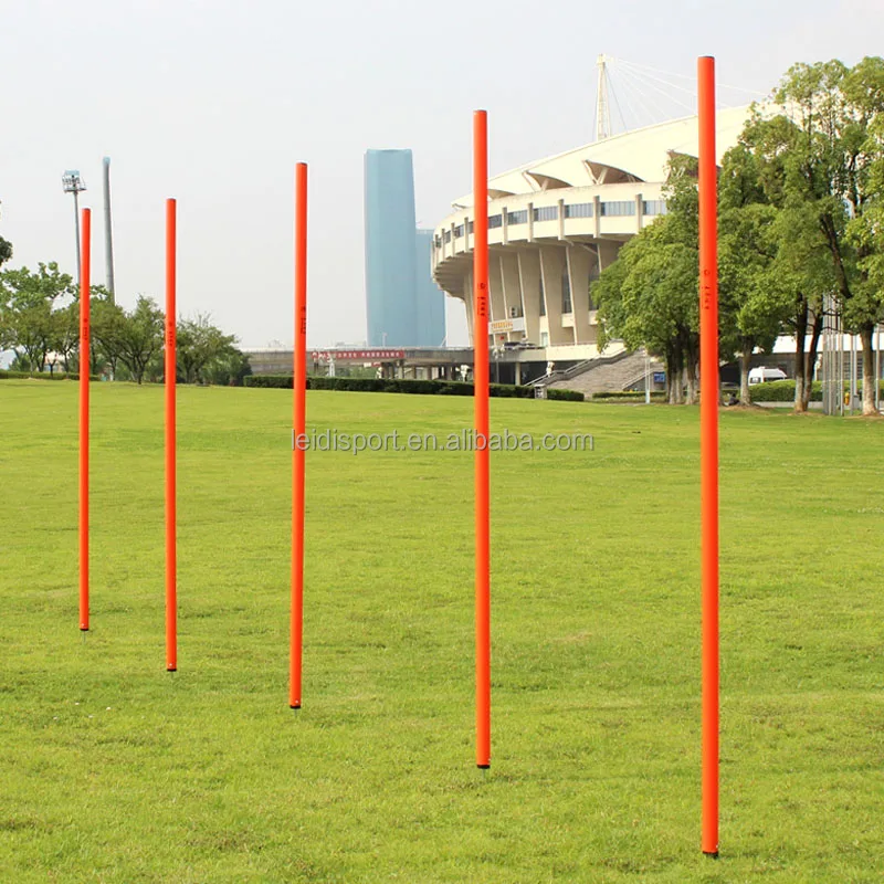 Wholesale Plastic Slalom Pole Agility Training Soccer Football Athletic ...