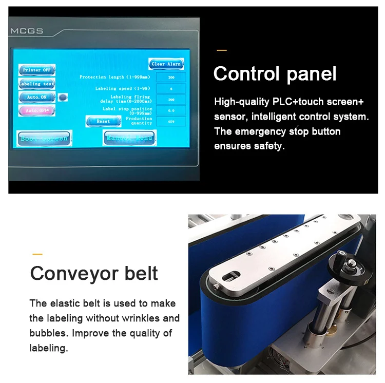 10ml Vial Adhesive Sticker Label Applicator - Automatic