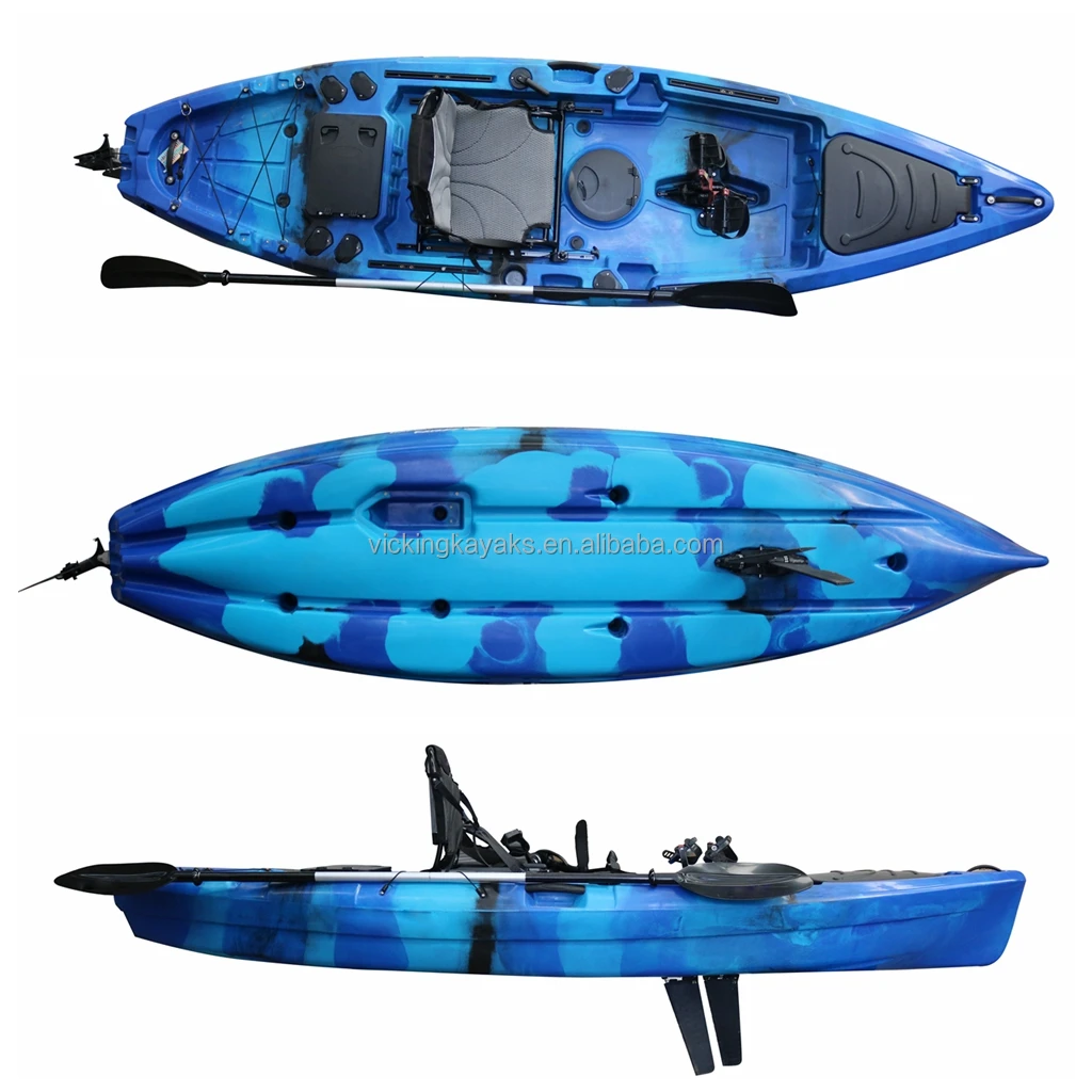 Factory Direct Chinese Wholesale 10 Ft Fishing Kayak With Pedal Drive ...