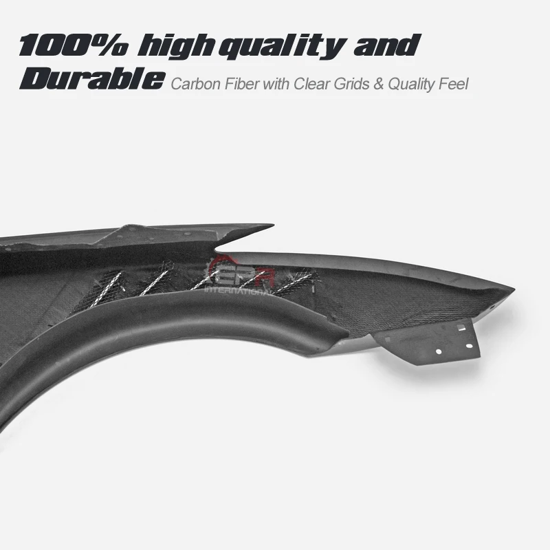 For Nissan GTR R35 Carbon Front Fender GTR35 TS Style Car Fender R35 ...