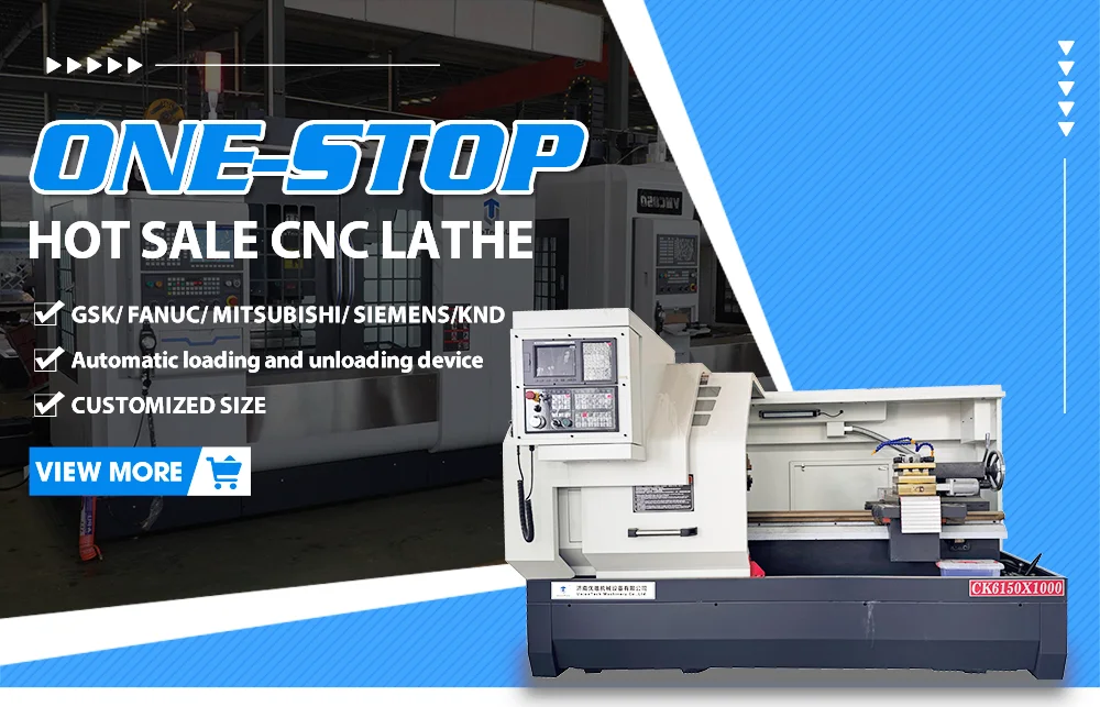 Ck6150 Cnc Lathe Flat Bed Lathe For Metalworking Heavy Cutting Cnc Precision Automatic Lathe ...