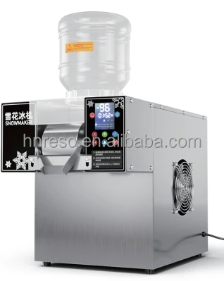 RESO Electric Air Cooling Bingsu Shaved Ice Crusher Machine