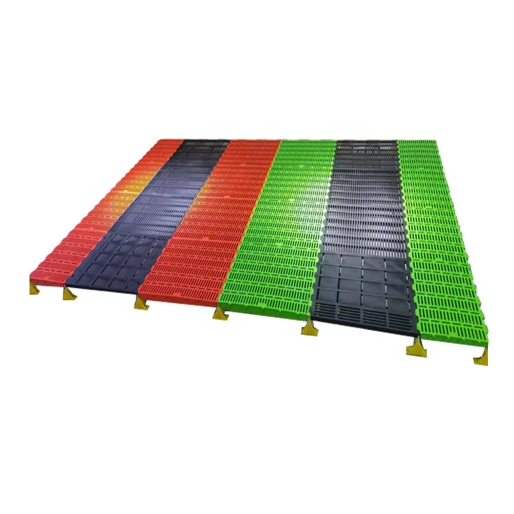 The High Quality Plastic Slatted Flooring Hog Slat Floor Triangle Pvc ...