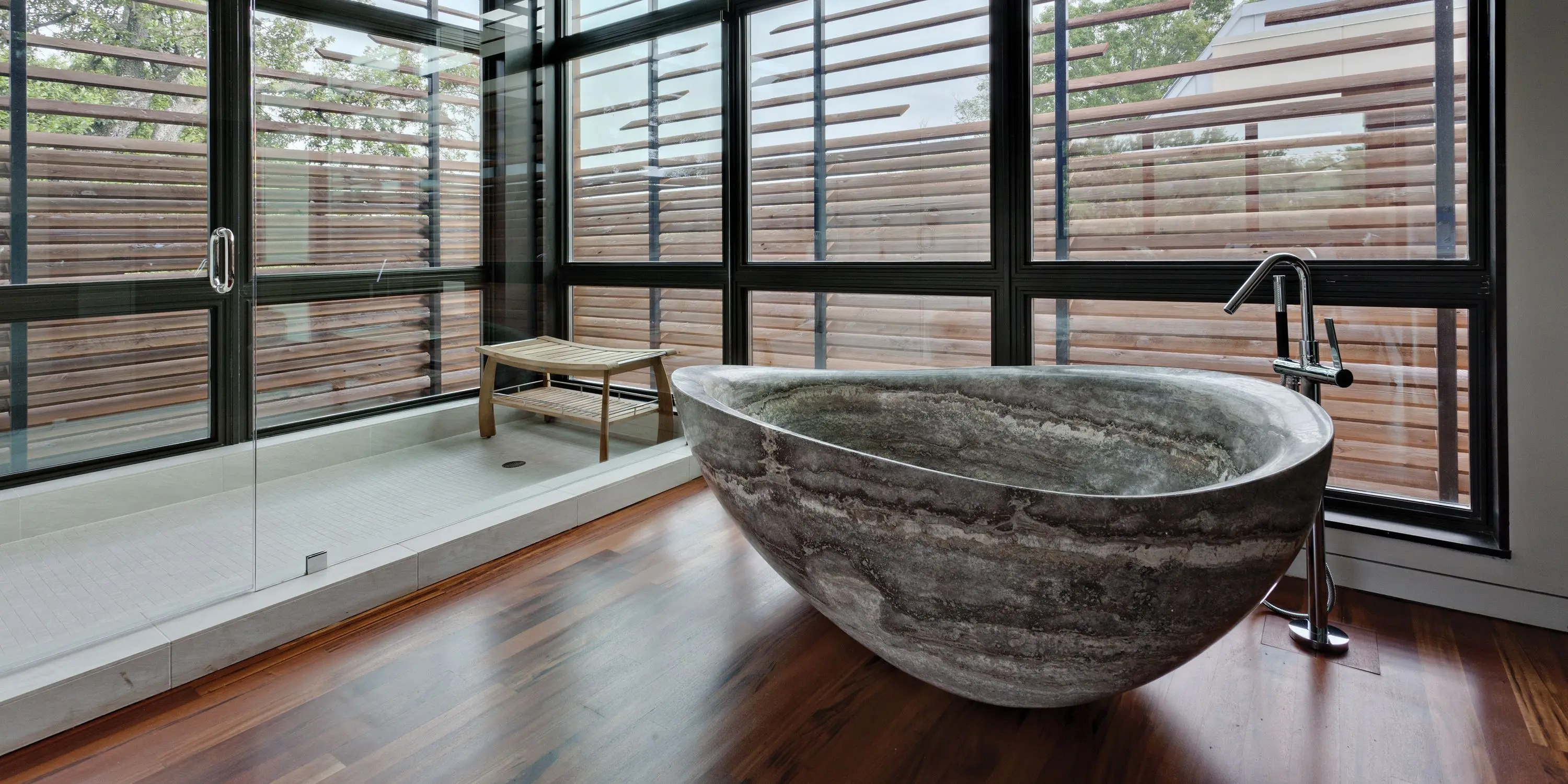 SH Stone Luxury Custom-made Arabescato Marble Modern Oval Bathtub ...
