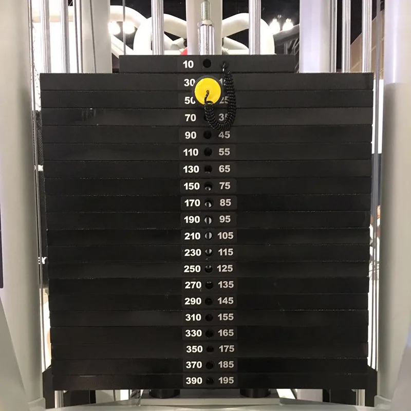 Complete 200 Pound Adjustable Complete 5kg Steel Power Rack Stack ...