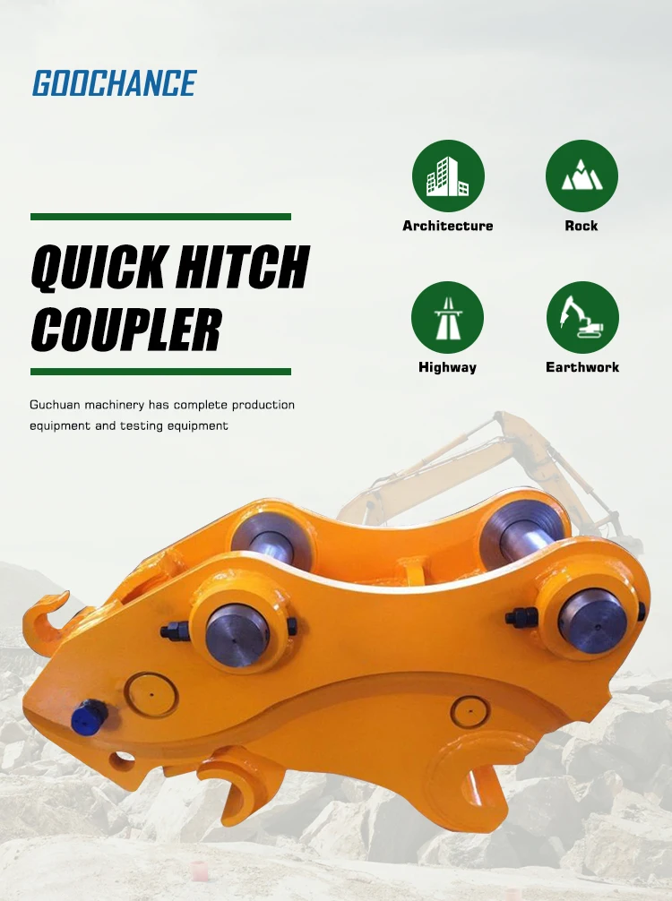 Mini Order Support P Type Quick Hitch Coupler For All Brand Excavator ...