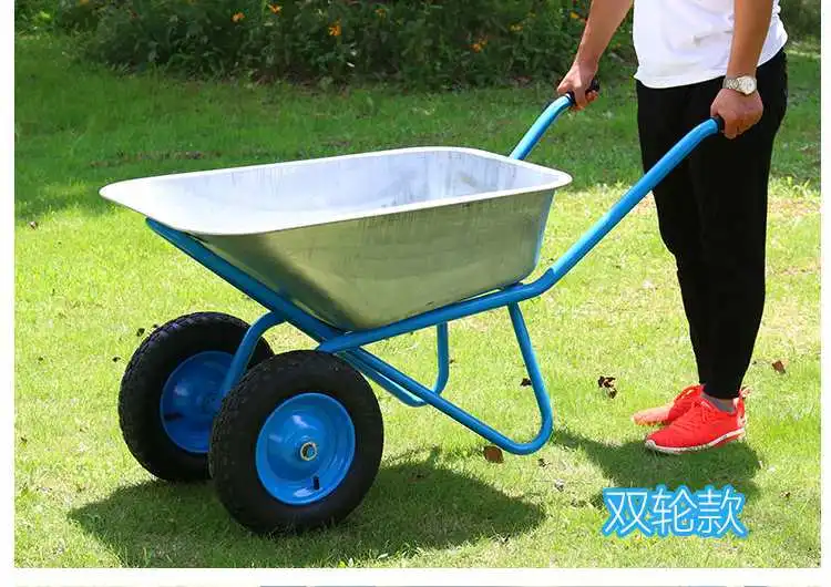 Single Wheel Agricultural Handcart - Durable & Versatile