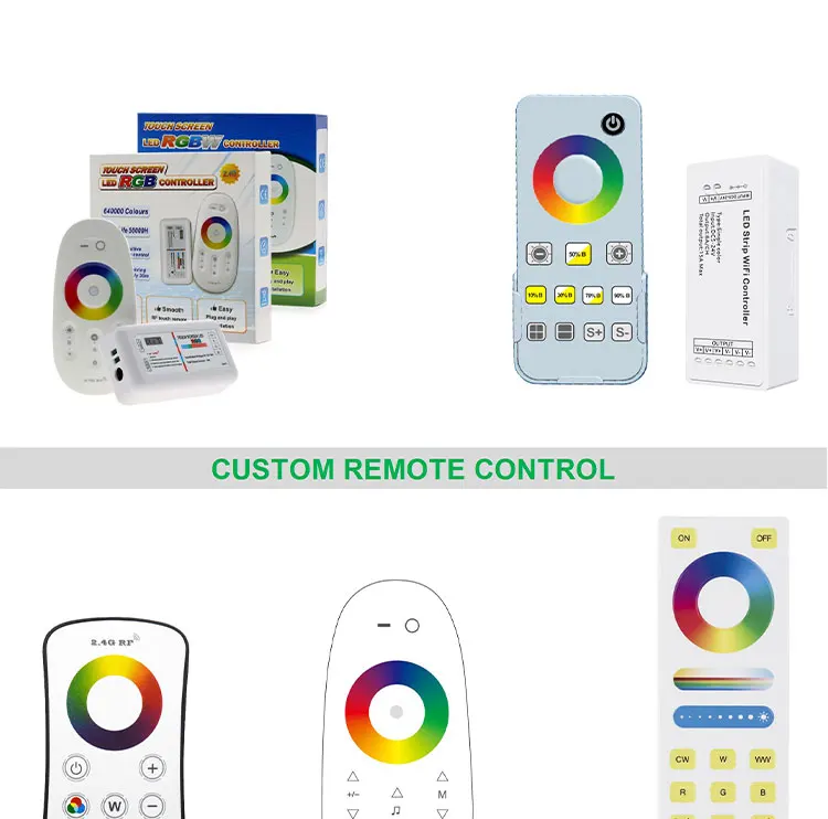 RGB LED Strip Controller 12V 30A CCT Rgbw Led Strip COB LED Strip Light ...