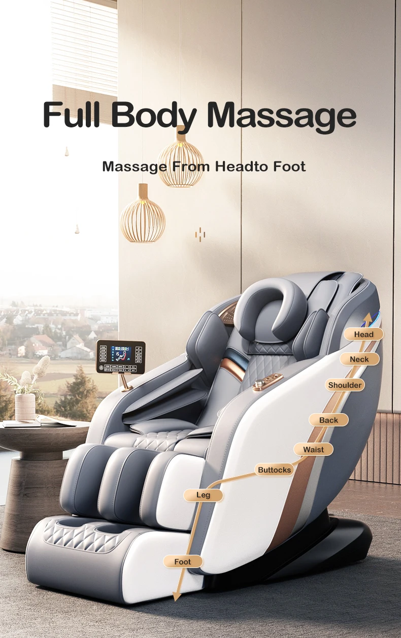 Jare 008 New Massage Chair 4d Luxury zero Gravity Chair Massage 2024 ...
