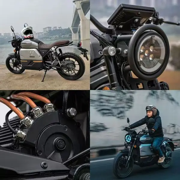 Fast Charge Electric Motorcycle - 11kw Central Motor Drive