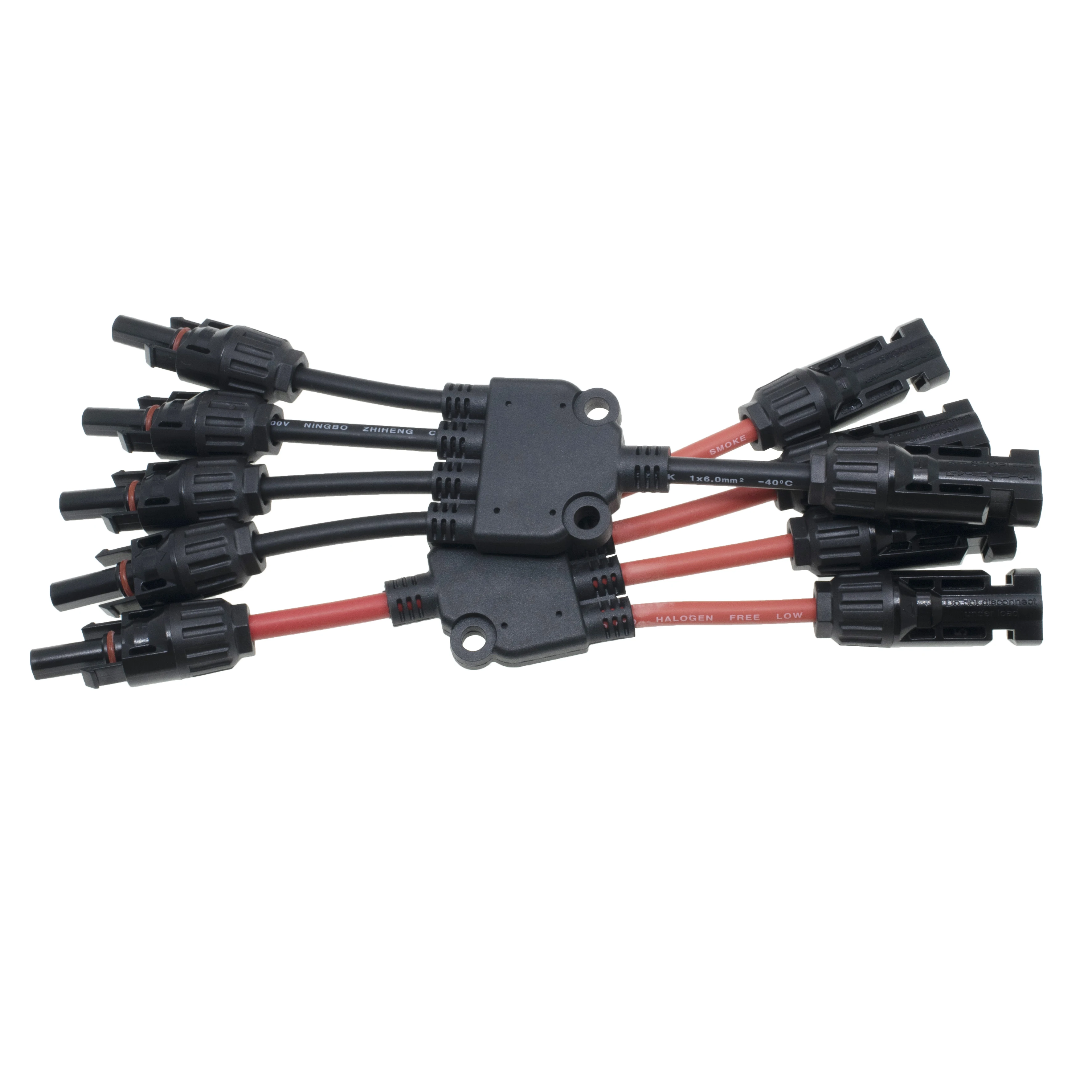 Ip67 Photovoltaic Solar Connector Splitter Extension Cable Female 4 To ...
