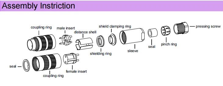 China Customized ALSG Female 8pin Metal Circular Connector Suppliers ...