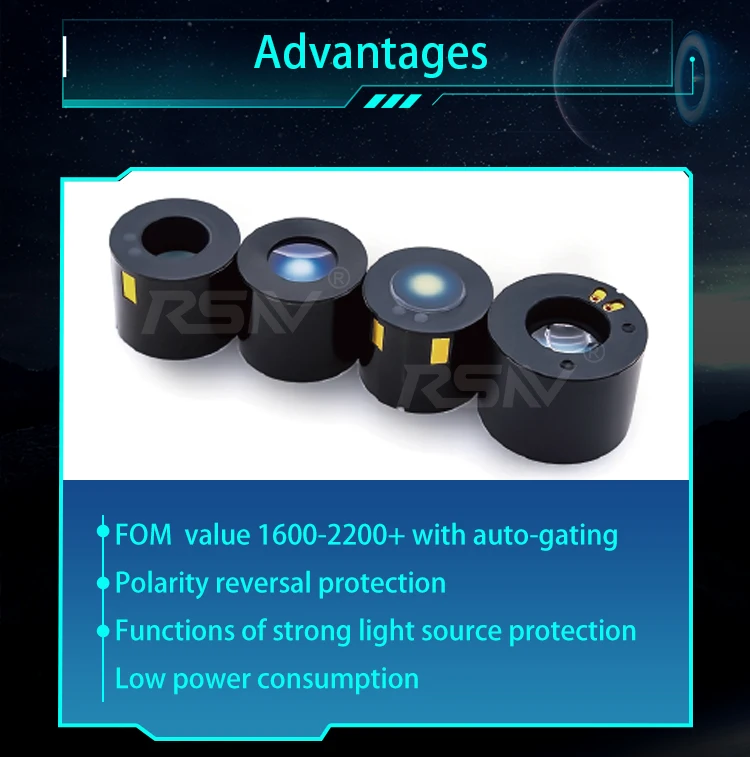 RSNV FOM1400+ Gen2+ Image Intensifier MX10130 Two Wires Type Tube for ...