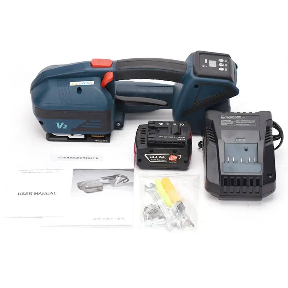 Automatic Strapping Machine 4000mha Battery Powered Strapping Tool For ...