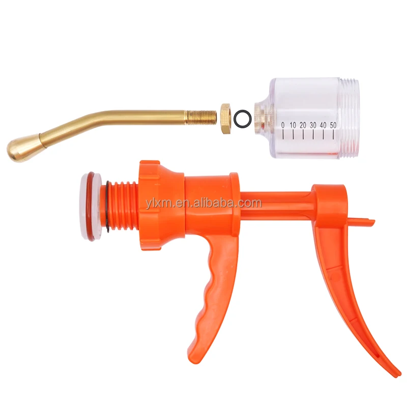 50ml Veterinary Feeding Syringe Continuous Drencher Automatic Medicine ...