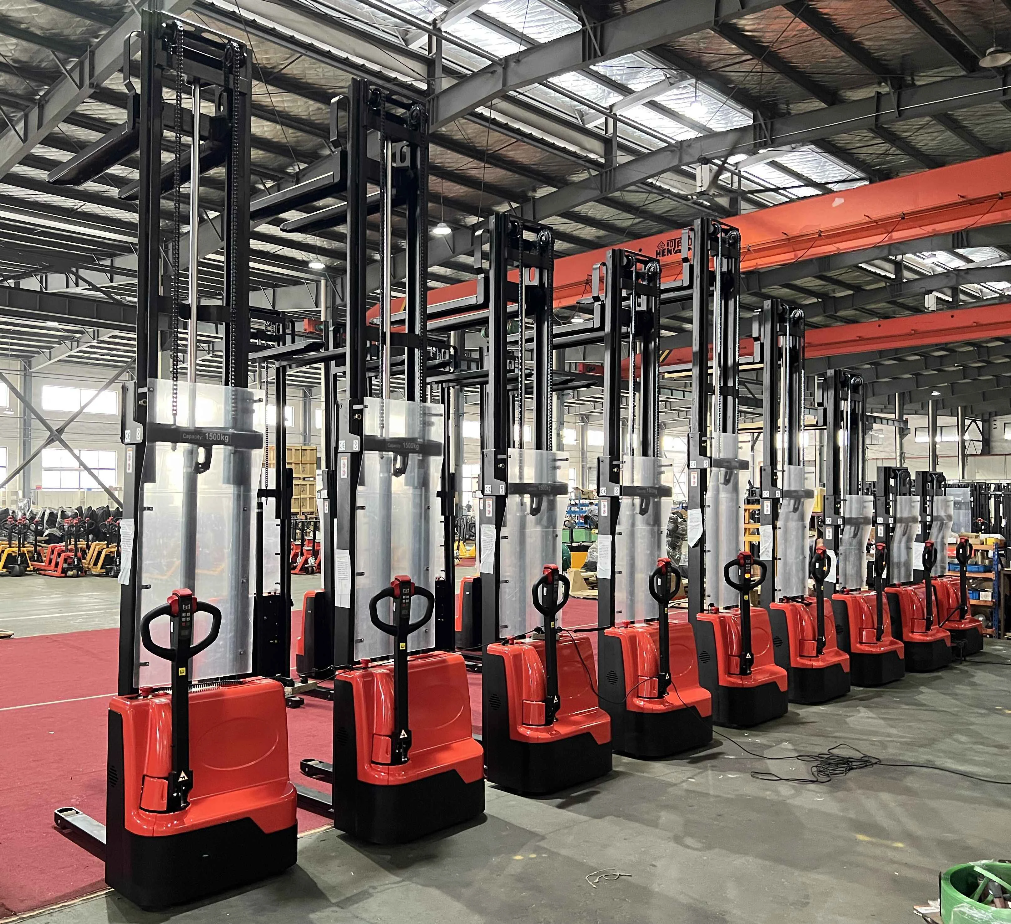 Everlift electric walkie stacker 1.2t 1.5t 3m 3.5m electric stacker ...