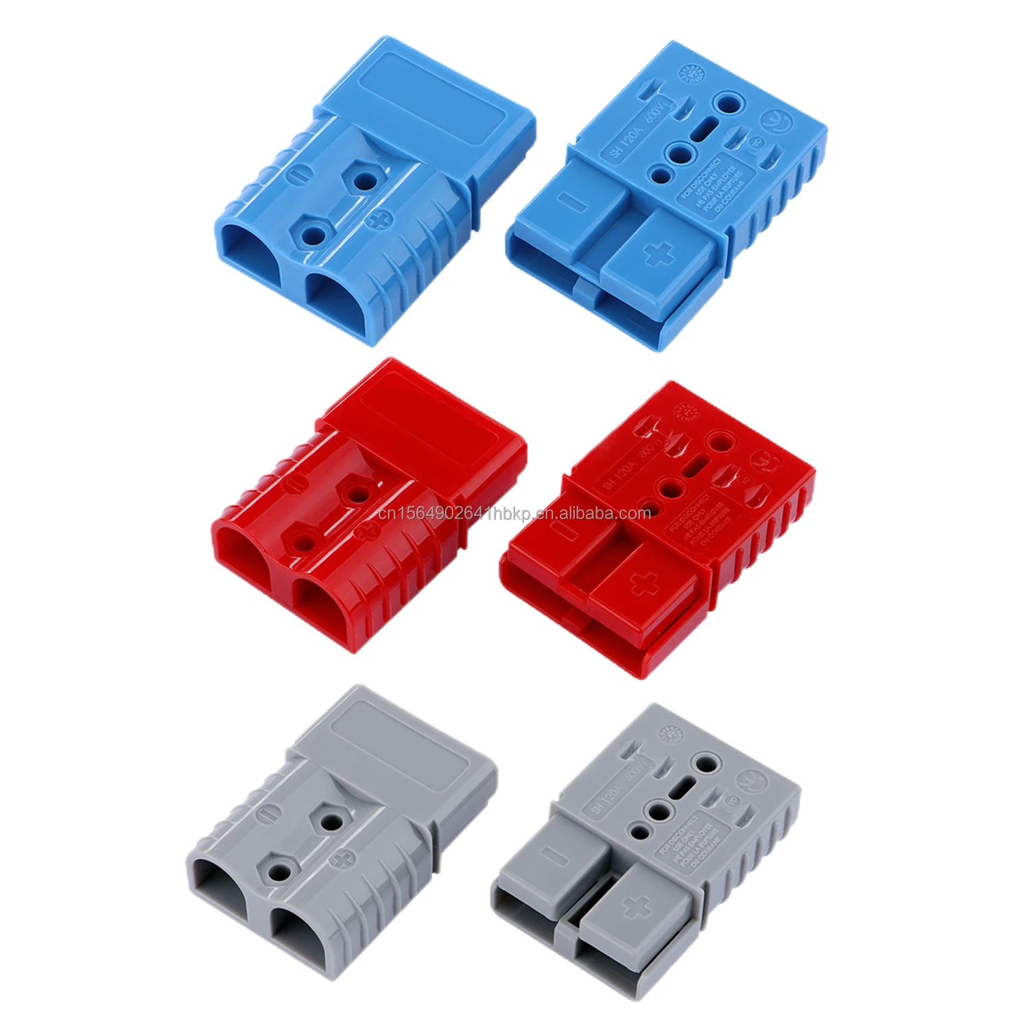 Anderson SB120A Bipolar UPS Power Plug 120A Lithium Battery Connector ...