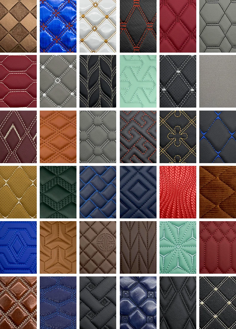 Leather Factory Thickened Waterproof Cotton Litchi Soft Pvc Synthetic ...