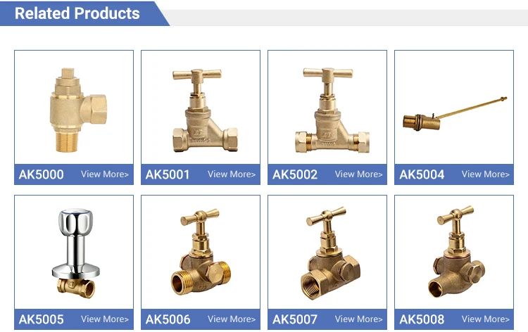 Vertical Brass Chrome Stop Valve 1/2"-2" Water Brass Shut-off Valve ...