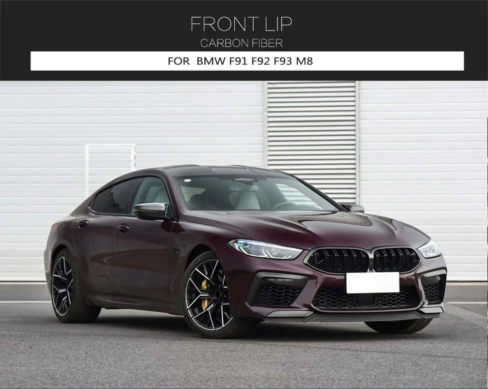 M8 Dry Carbon Fiber Front Lip for BMW F91 F92 F93 2021-2022