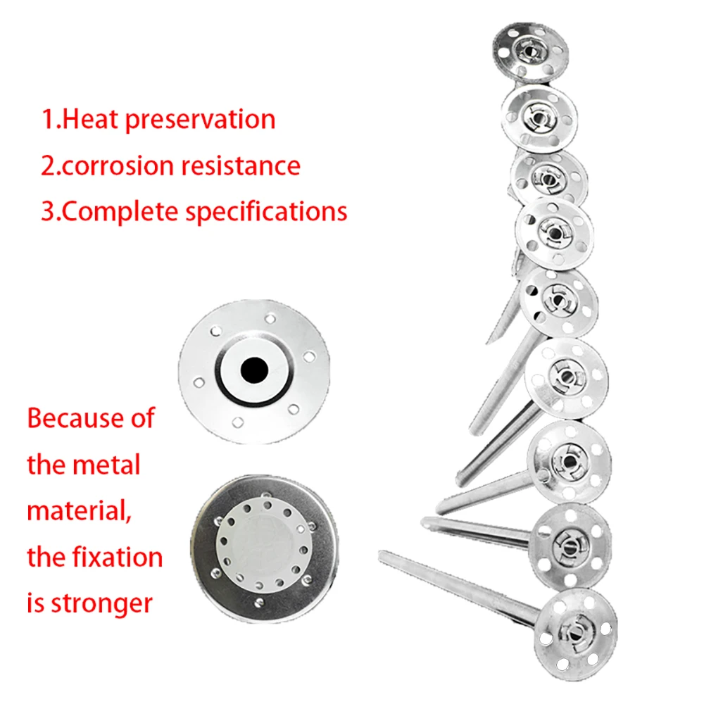 GI Nail Anchor Wire Shelf Expansion Anchor Screws Concrete Wood Quick ...