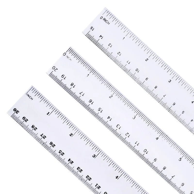 Wholesale 15cm 20cm 30cm Plastic Straight Ruler for Family School| Alibaba.com