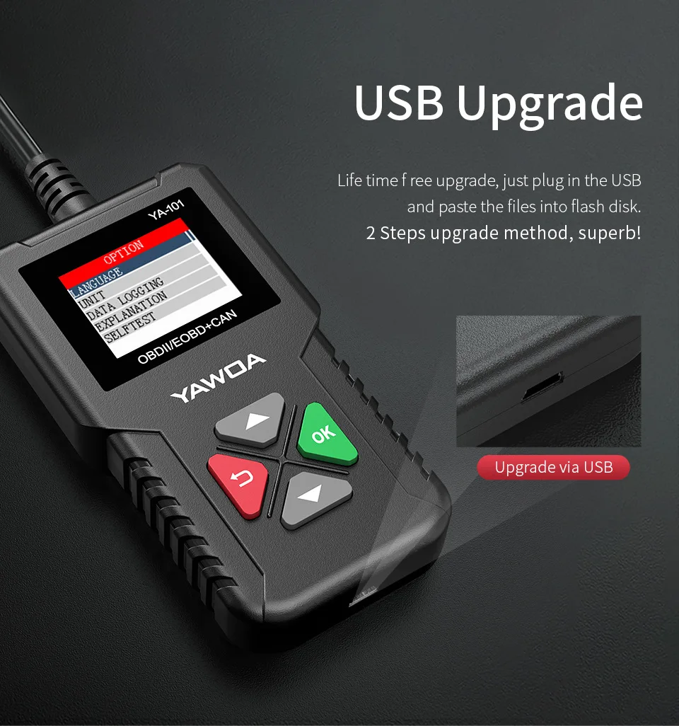 Diagnostic Scanning Tool Obd2 for Korean and Japanese Cars