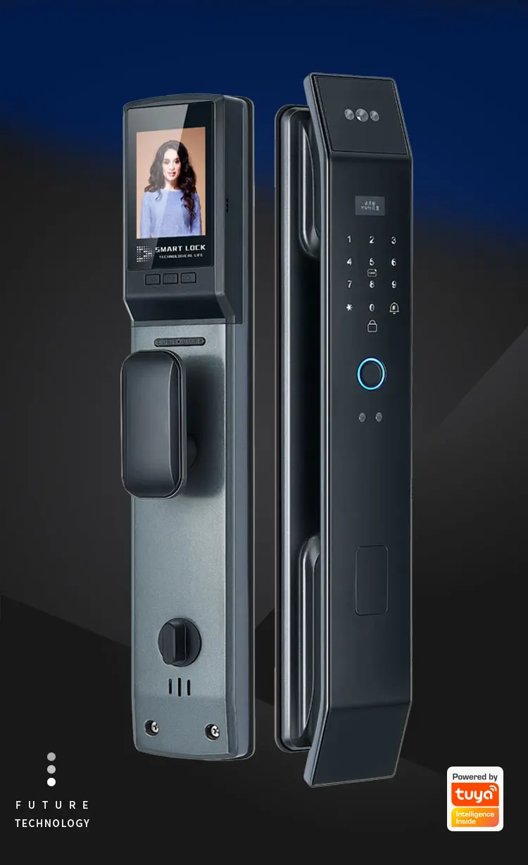 Doorplus Automatic Electronic Fingerprint Biometric Lock Wifi Smart ...