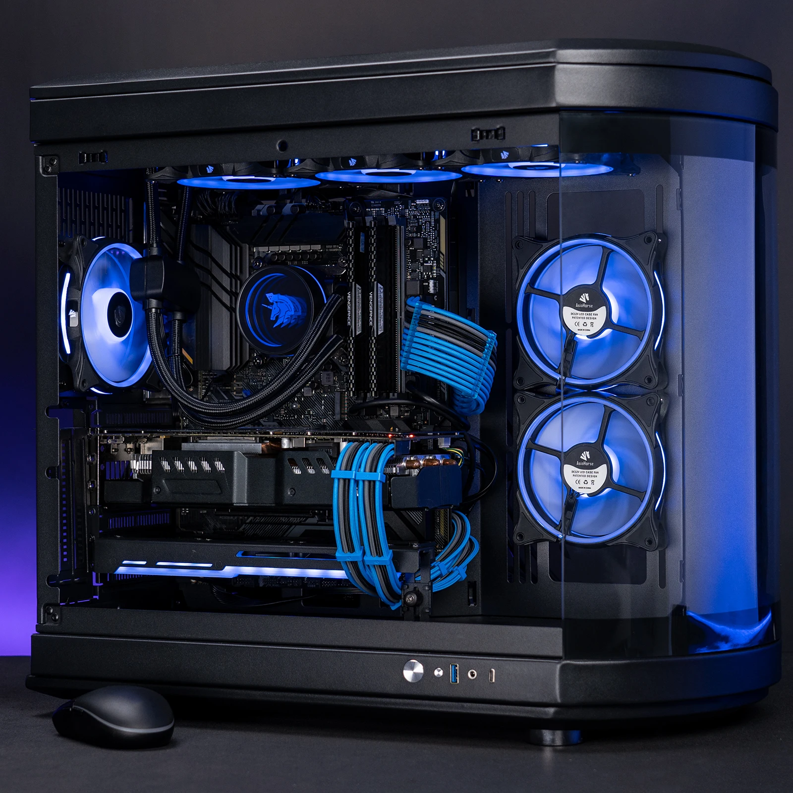 Micro ATX Pc case Mesh Tower Gaming Pc case Computer Cases & Towers ...