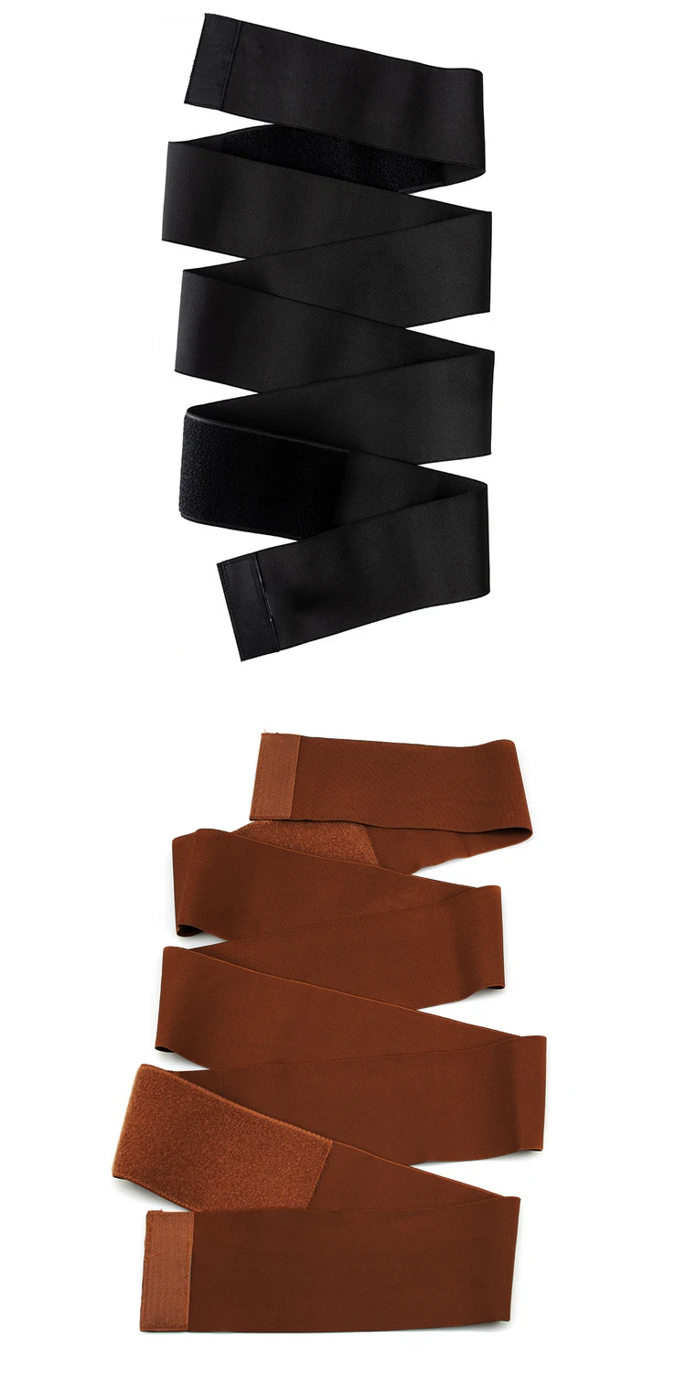 High Compression Waist Wrap Belly Lose Weight Wrap Around Waist Trainer ...