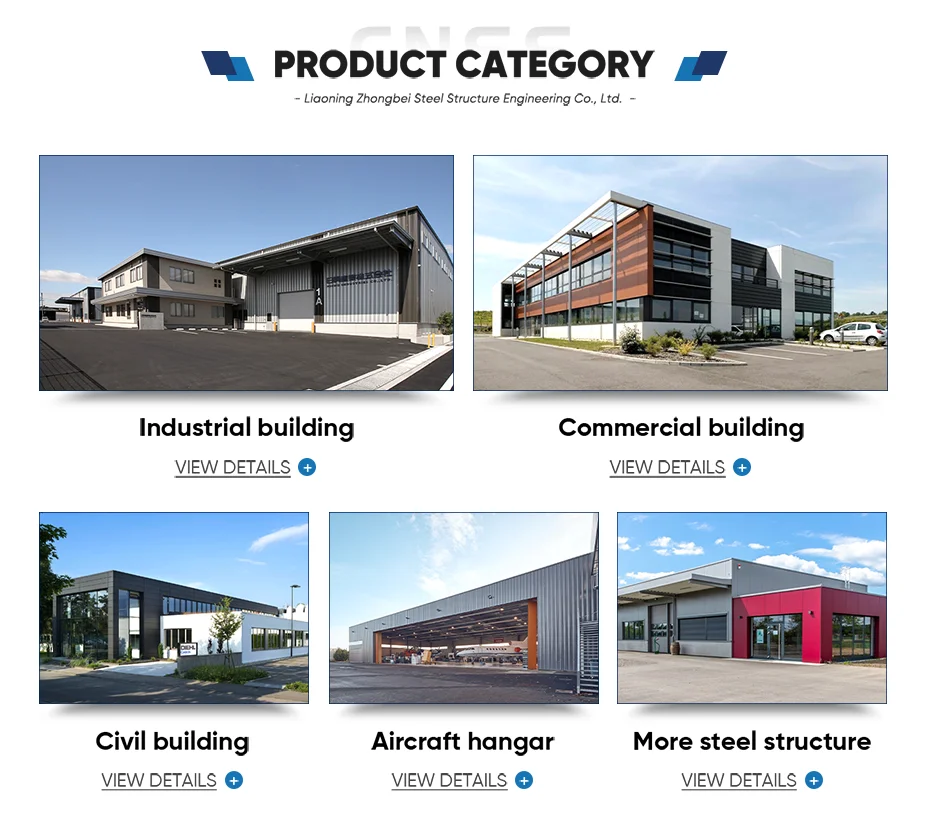 Steel Office Building Design - Prefabricated Exhibition Hall