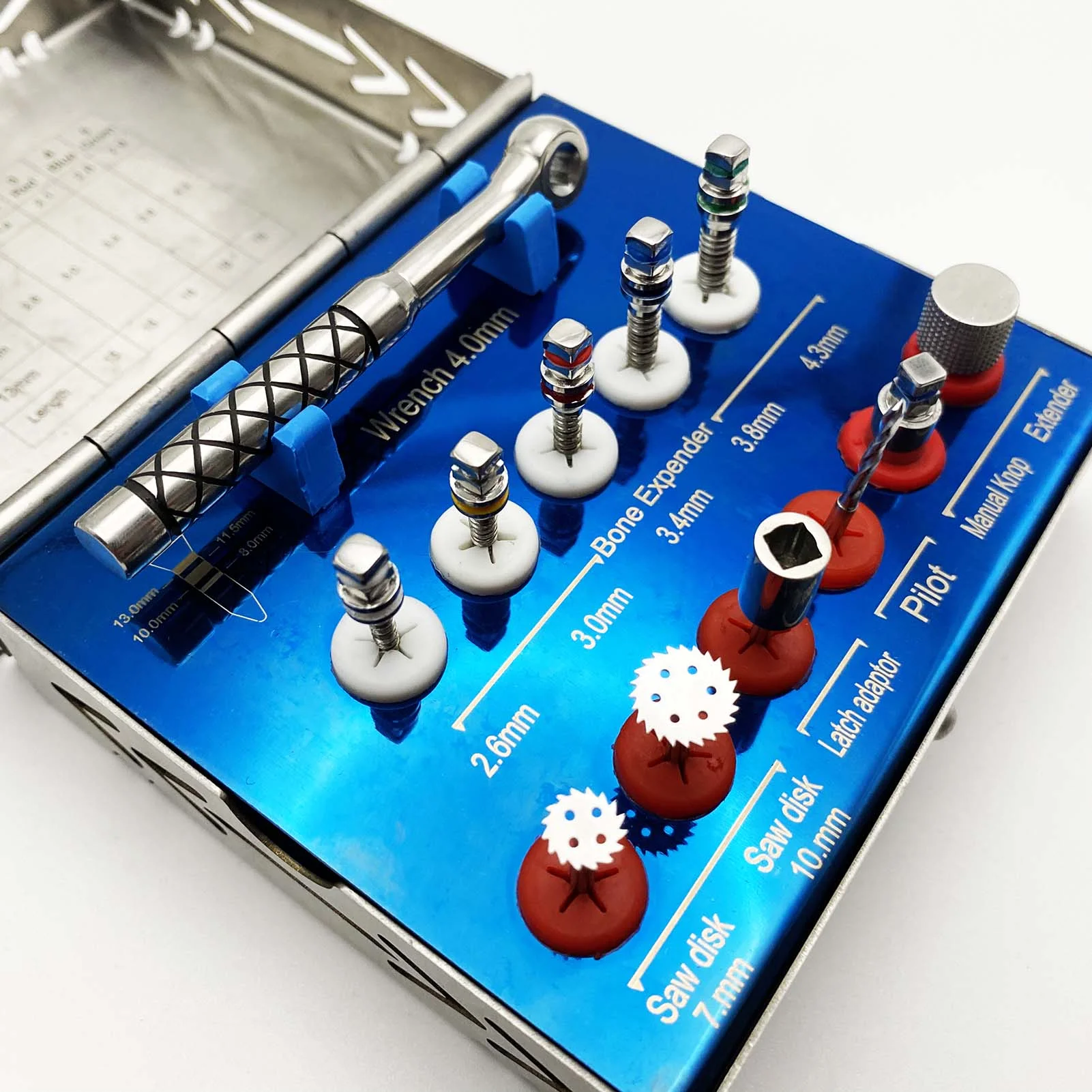 Dental Maxillary Sinus Lifting Kit Set of 12 Pcs With Saw Disks Dental ...