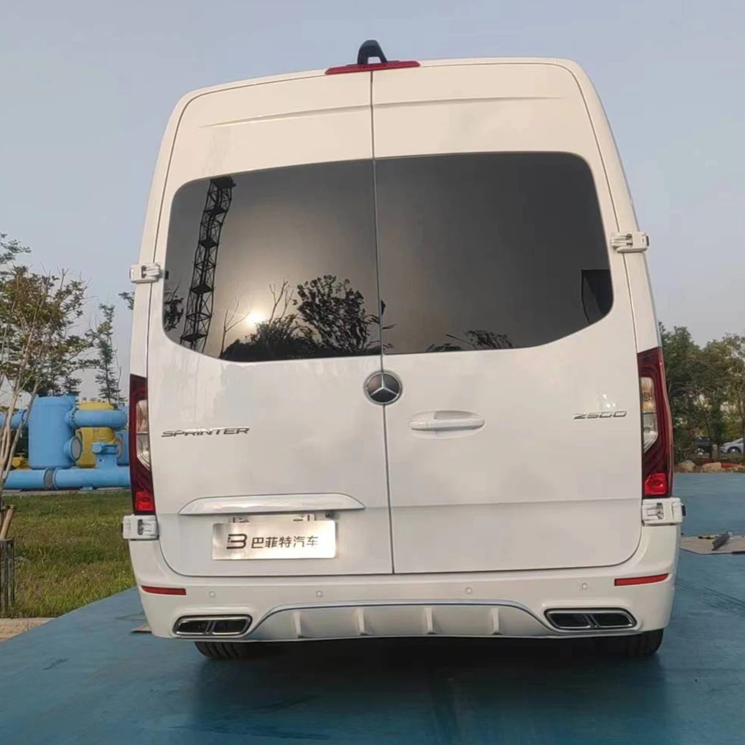 Mercedes Sprinter AMG Body Kit Front & Back Bumper Upgrade for Exterior ...