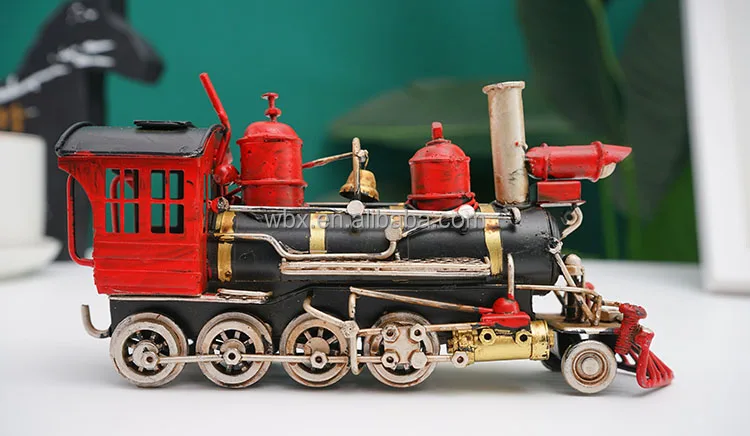 Wholesale Antique Metal Decorative Model Live Steam Vintage Trains For ...