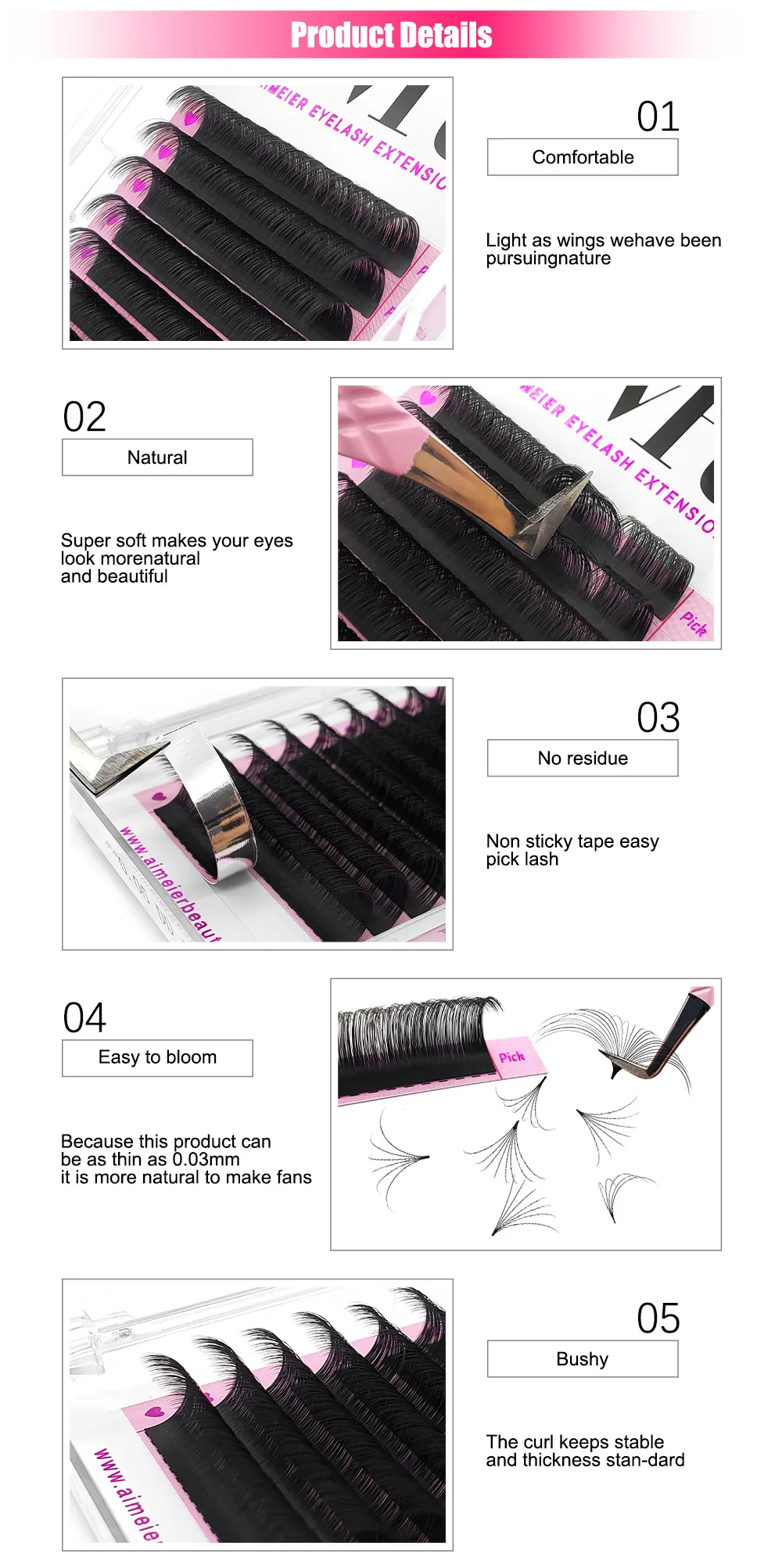 Cashmere Las Extension Supplies Lash Extensions Private Label Easy Fanning Cashmere Matte Black ...