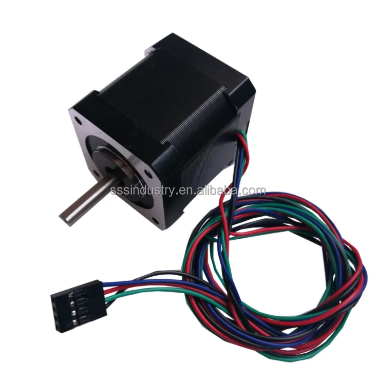 Nema 17 Stepper Motor 42mm 1.8 Degrees 0.44n.cm 1.68a - Buy Stepper ...
