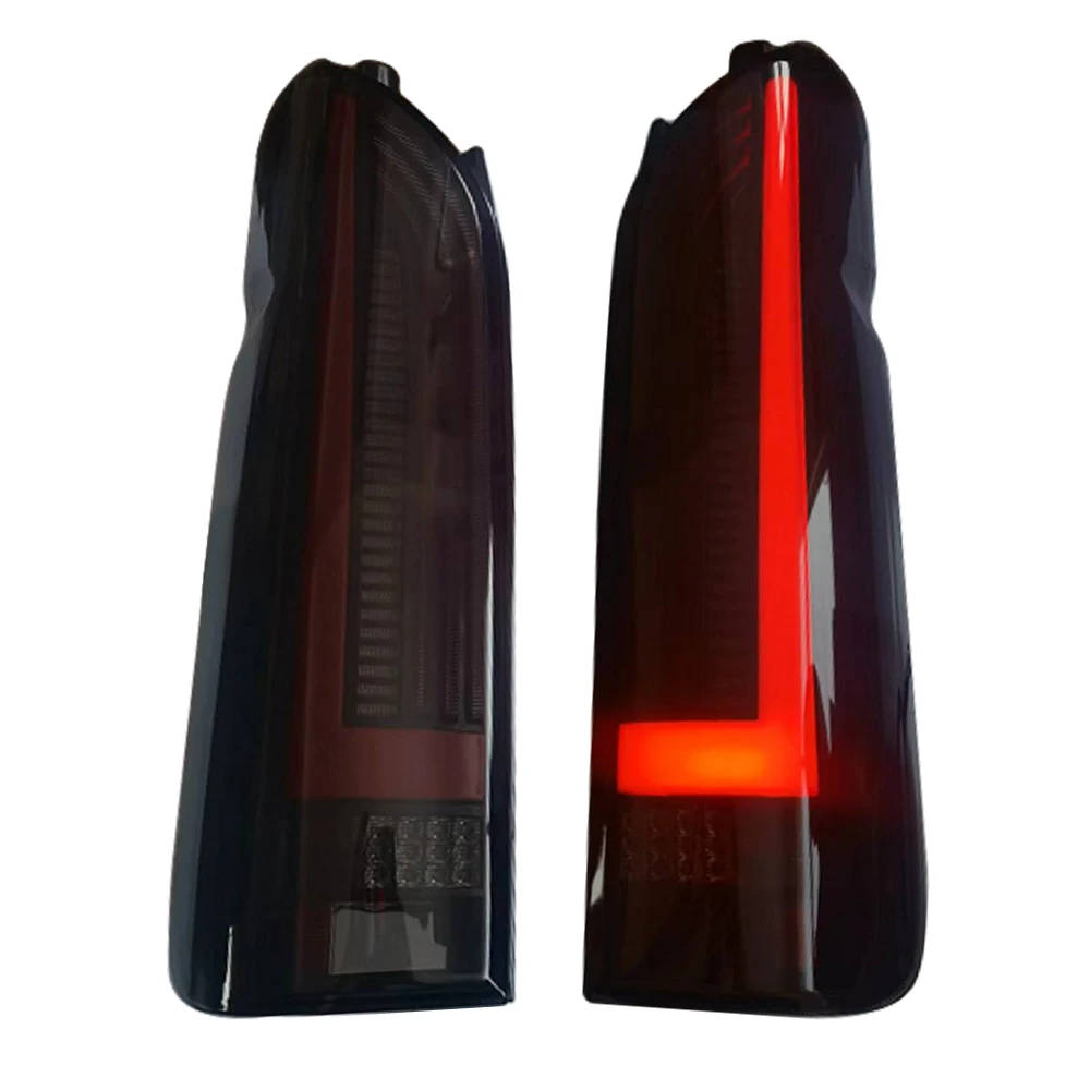 hiace body parts #4228 HIACE 200 tail lamps tail lights LED Black ...
