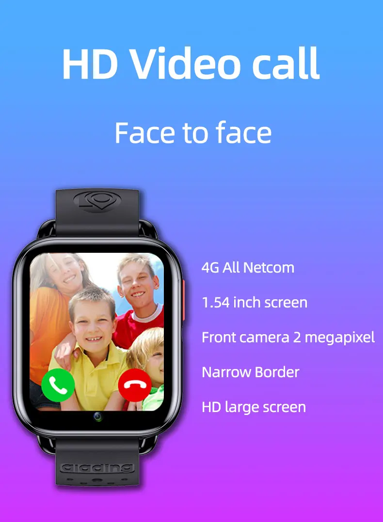 T7 Student Kids Smart Watch 4g Sim Card And Wifi Latest 2023 Heart Rate ...