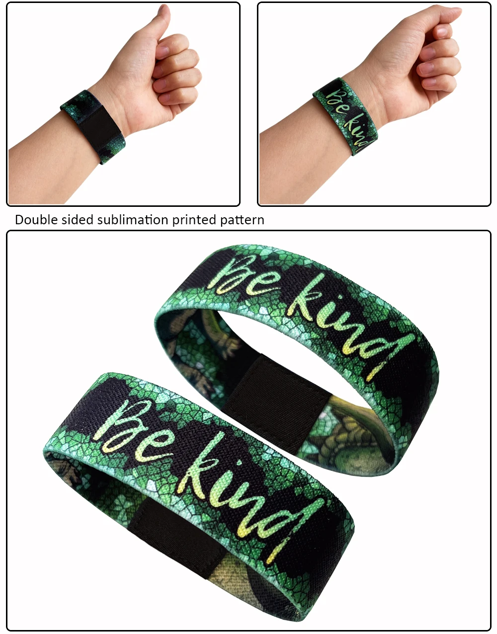 Eco-friendly Customized Stretch Bracelets Wholesale Cheap Cloth ...