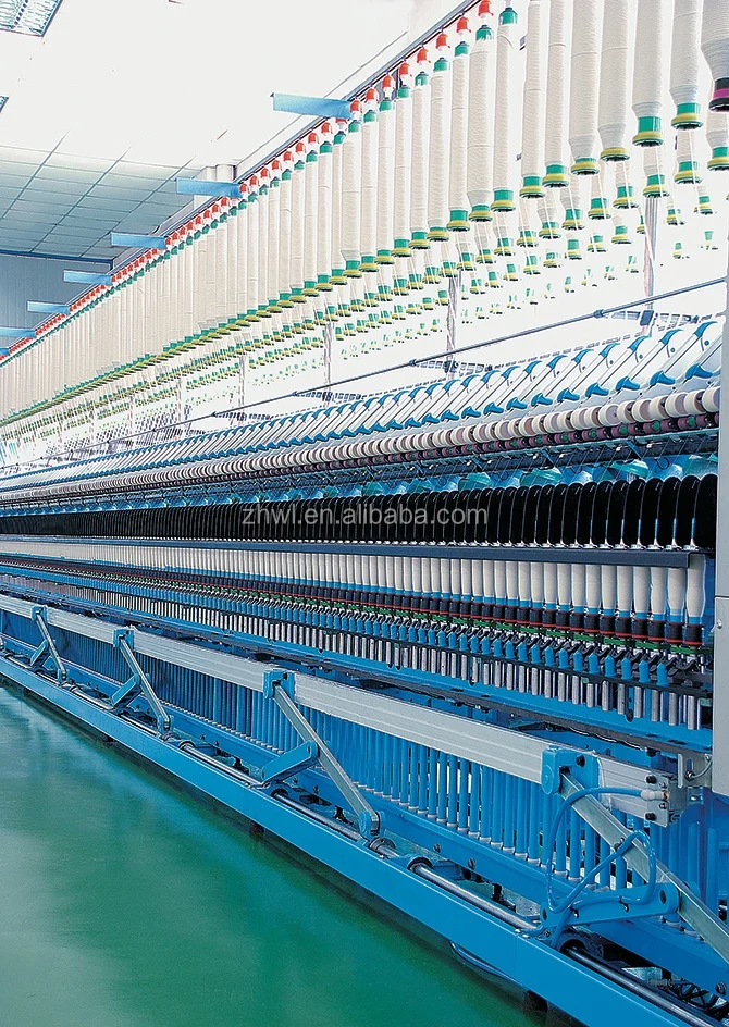 516 Spindles Ring Spinning Line Machinery for Cotton Yarn Spinning ...