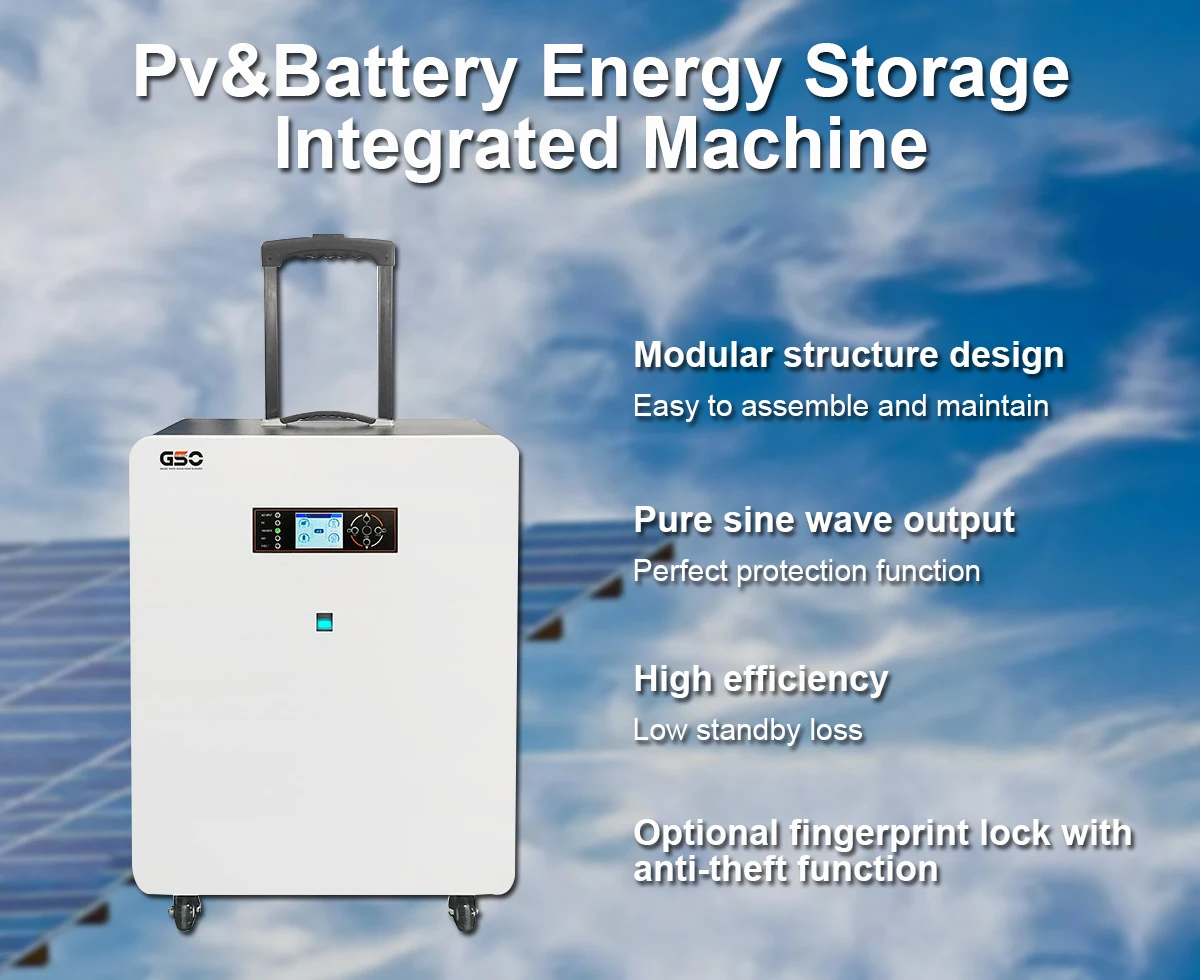 1kva 3kva Inverter With 5kwh Lithium Iron Phosphate Battery For Solar ...