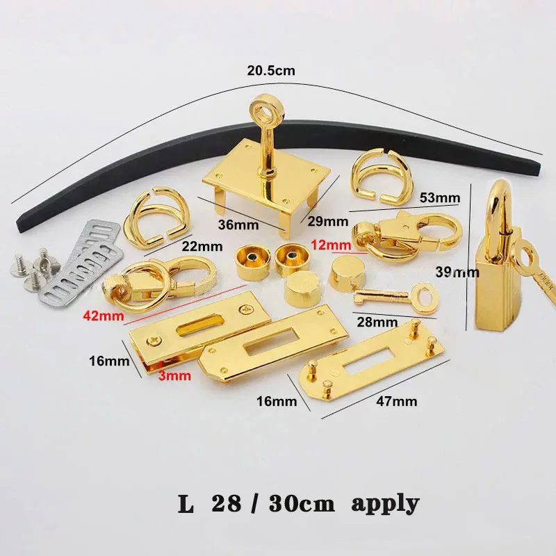 ZEVENS Bag Hardware Accessories - Complete Model DIY