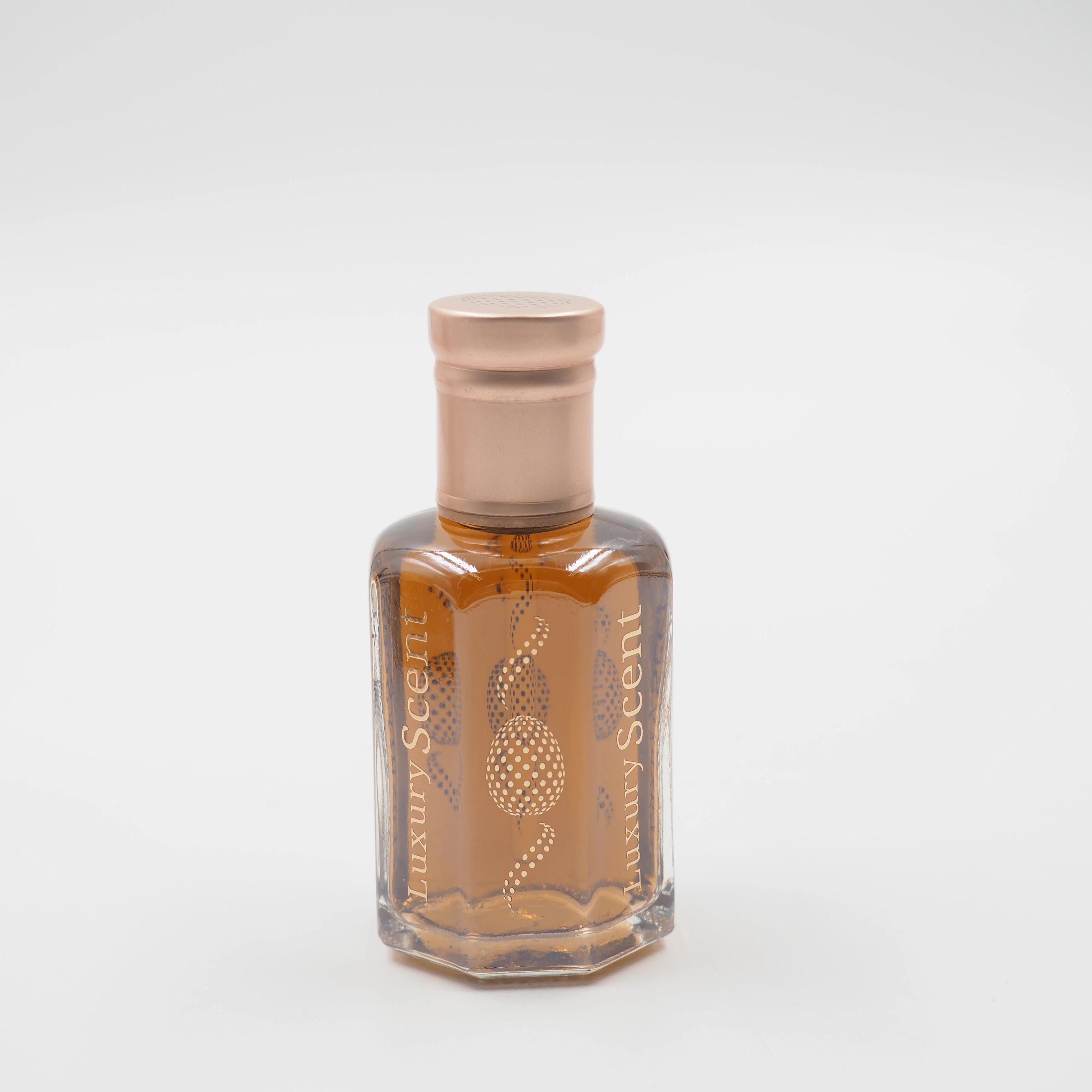 Hot Stamping Logo Arabic Perfume Oil Tola Glass OUD Bottle